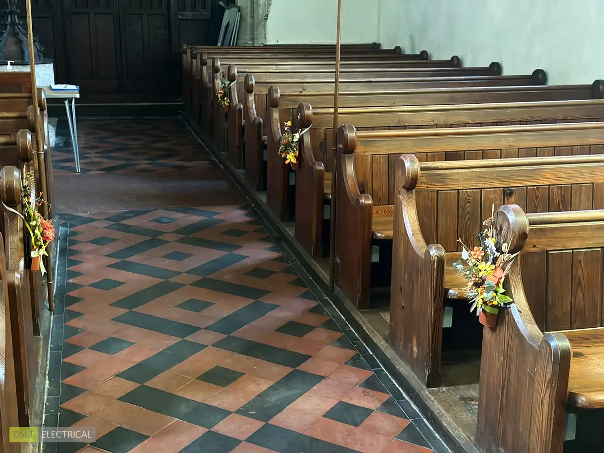 Pew Heaters and Zero Glare Radiant Heaters Installed at St Mary's ...