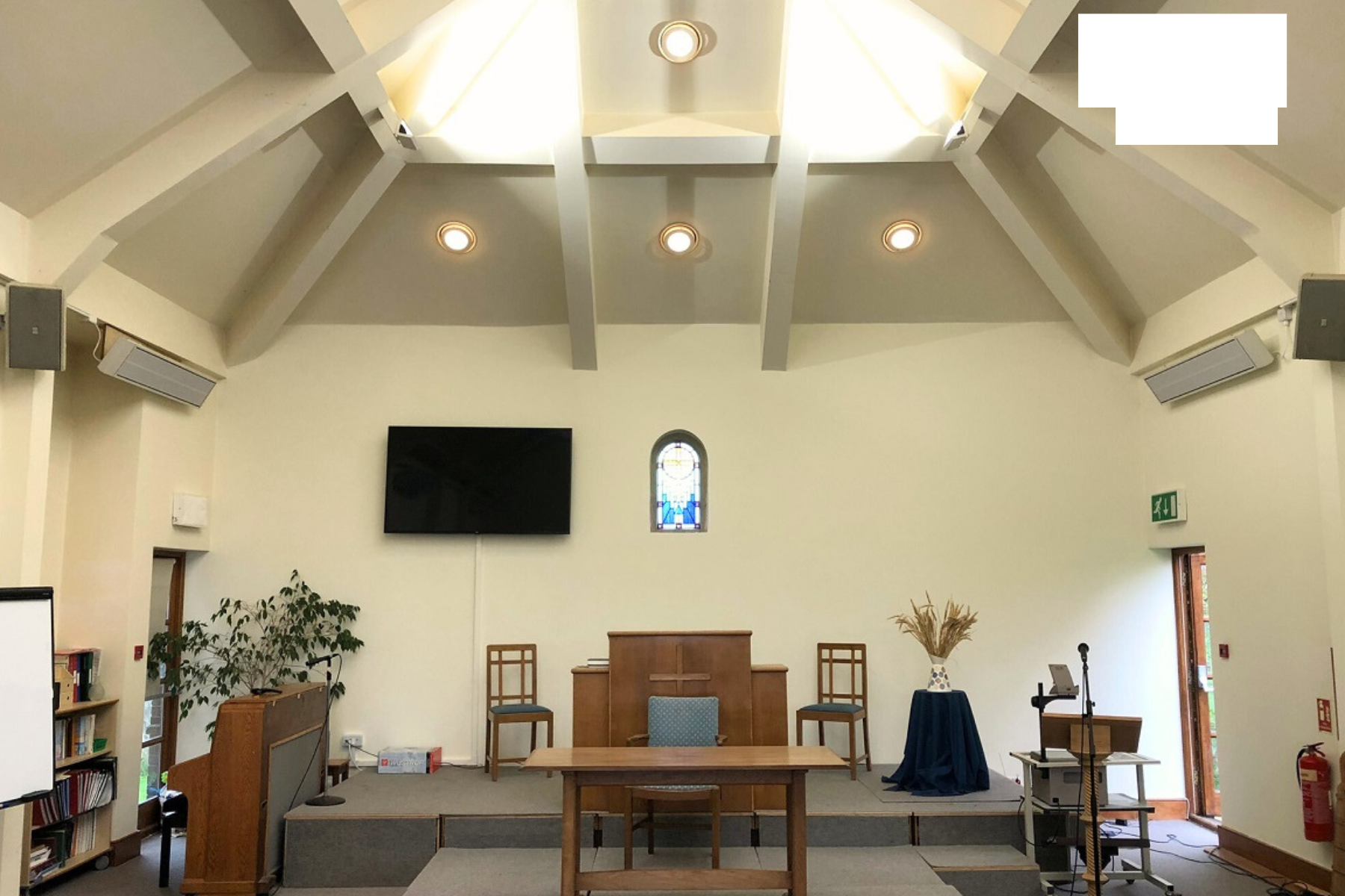 Radiant Cassettes Installed at Congregational Church | BN Thermic
