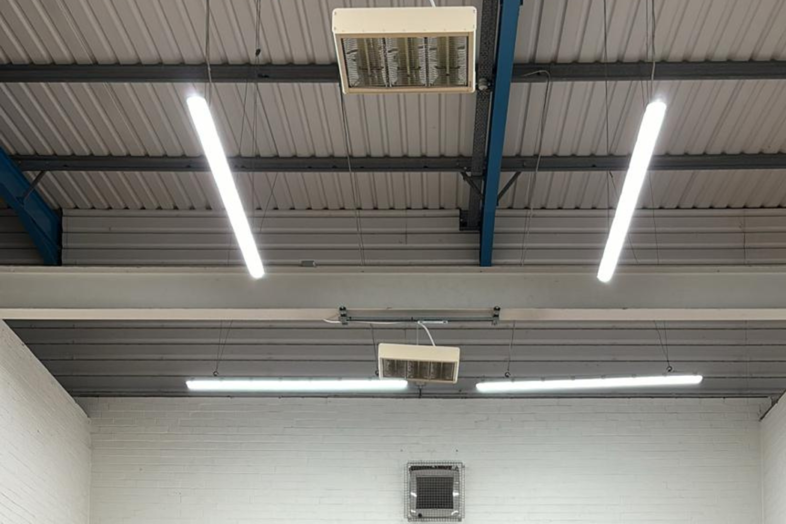 Zero Glare Radiant Heaters Installed at Brooklands Squash Club | BN Thermic