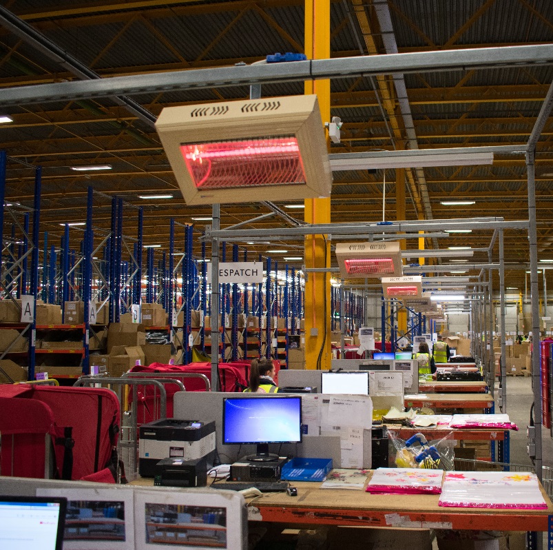 Distribution Centre Heating | BN Thermic