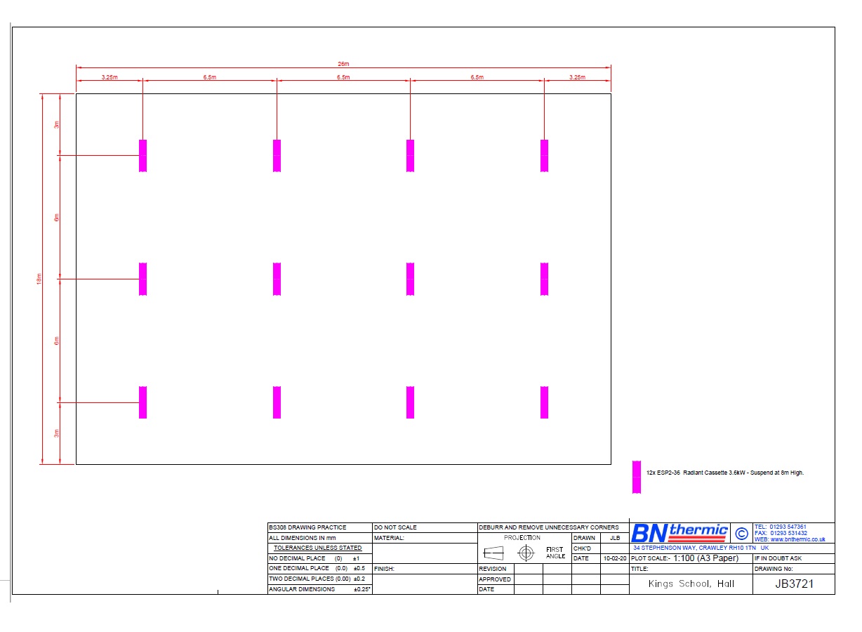 Sports Hall Heating Solutions | Heating for Sports Halls | BN Thermic