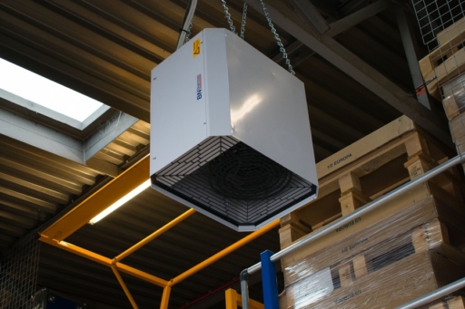 Warehouse Heating Systems | Warehouse & Factory Heaters | BN Thermic